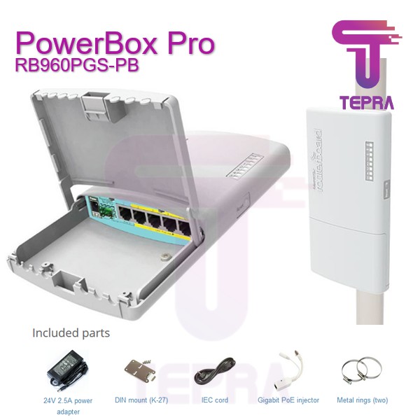 Jual MikroTik PowerBox Pro RB960PGS-PB | Shopee Indonesia