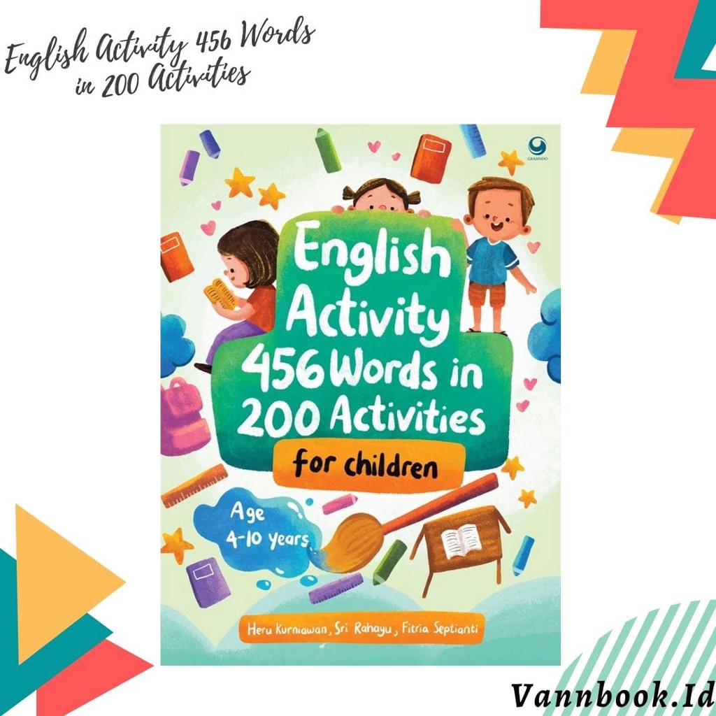 Jual English Activity 456 Words in 200 Activities | Shopee Indonesia
