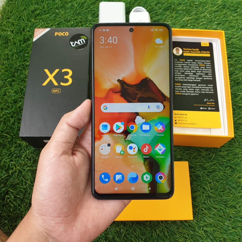 Jual POCO X3 NFC SECOND 6/64 & 8/128GB HP SECOND HANDPHONE SECOND HP ...