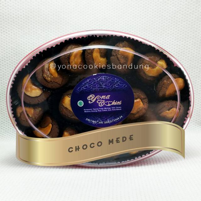 Jual Kue Kering Lebaran Yona Cookies Choco Mede | Shopee Indonesia