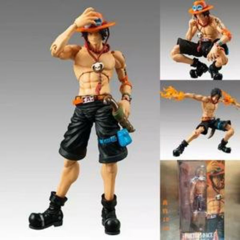 Jual figure vah ace action figure one piece shirohige portgas D Ace VAH ...