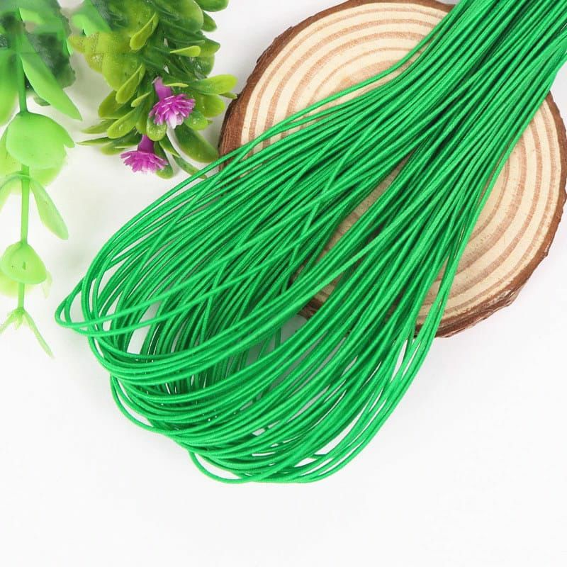 Jual Tali Karet Elastis 1 mm Tali String Sengkelit Bahan Membuat ...