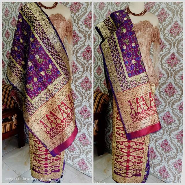 Jual Songket Tenun Palembang Asli lepus limar | Shopee Indonesia