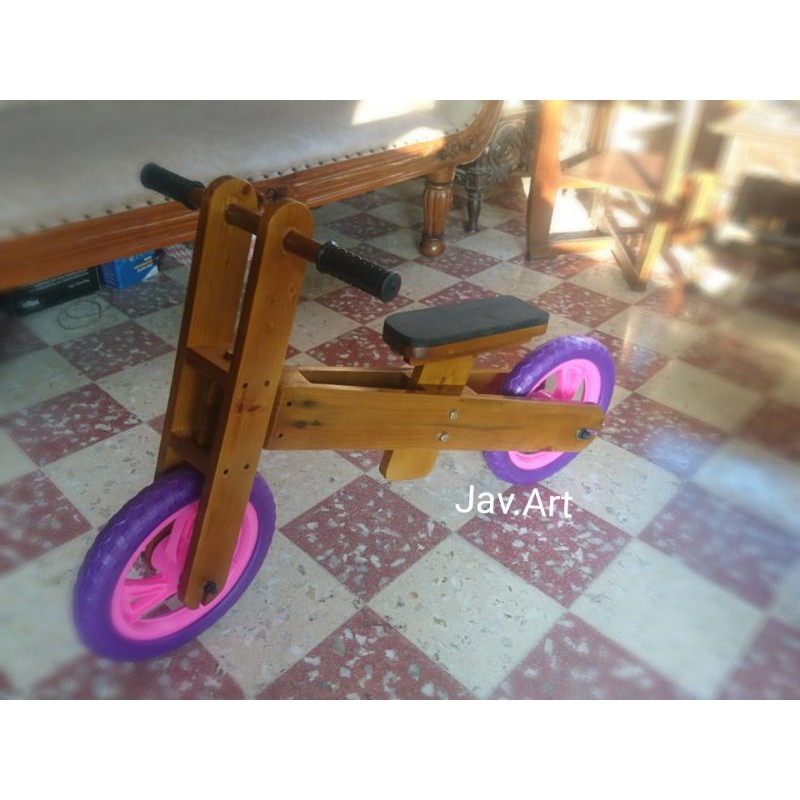 Jual Sepeda kayu balancing bike | Shopee Indonesia