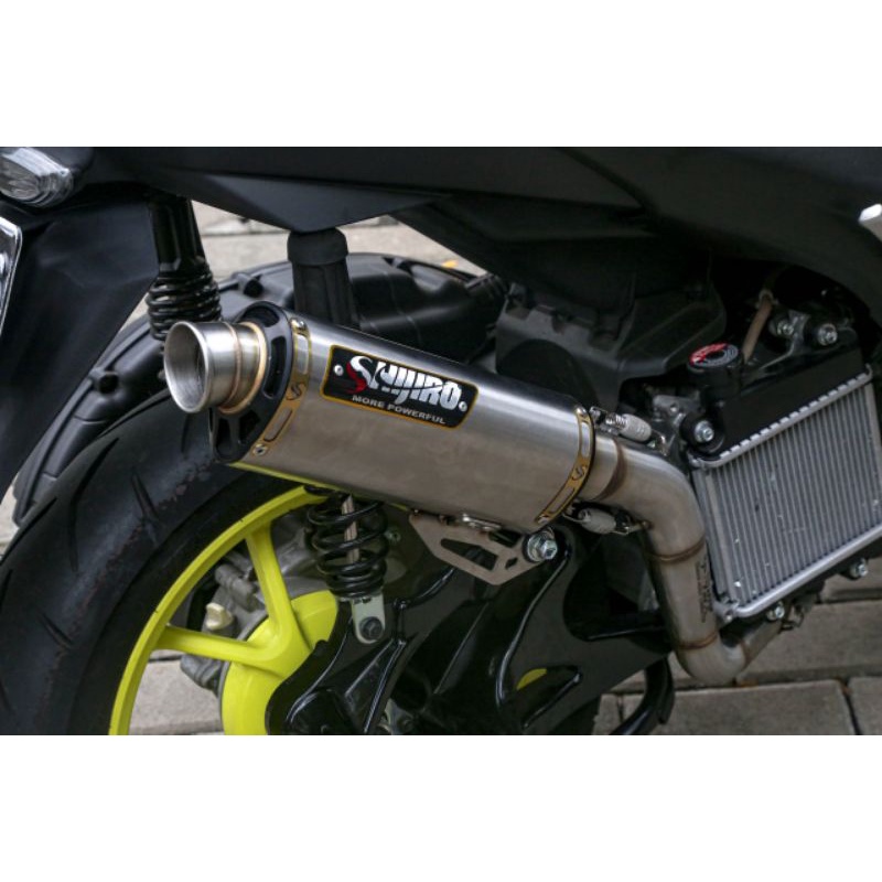 Jual EXHAUST SYSTEM SHIJIRO RACING TYPE MT GP FOR AEROX N-MAX VARIO PCX ...