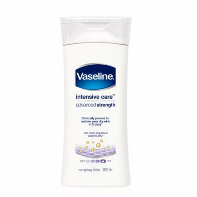 Jual Vaseline Intensive Care Advanced Strength 200 ml | Shopee Indonesia