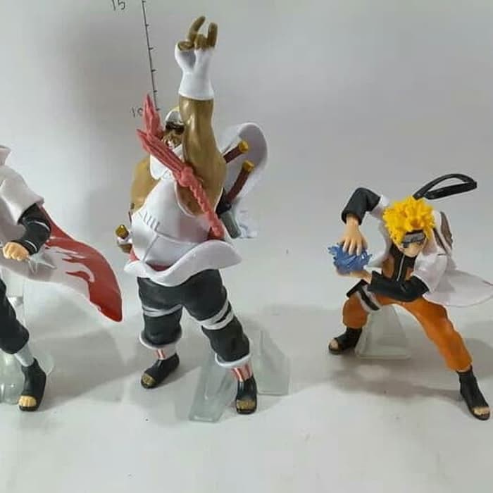 Jual naruto uzumaki kyubi killer bee minato hokage sasuke kakashi ...