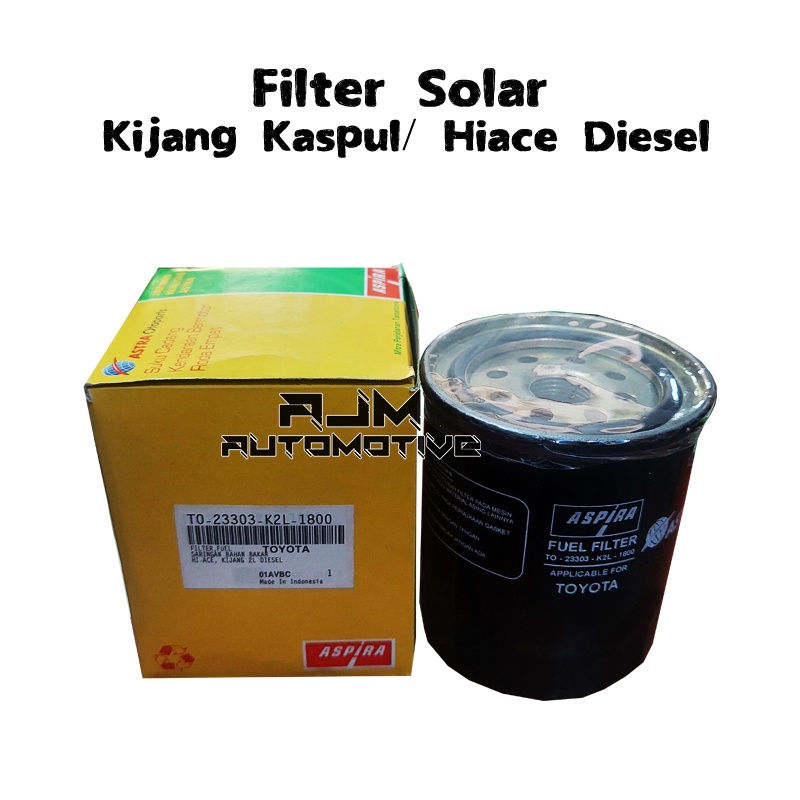Jual Filter Solar Kijang Kapsul Diesel/ Hiace Diesel Aspira | Shopee ...