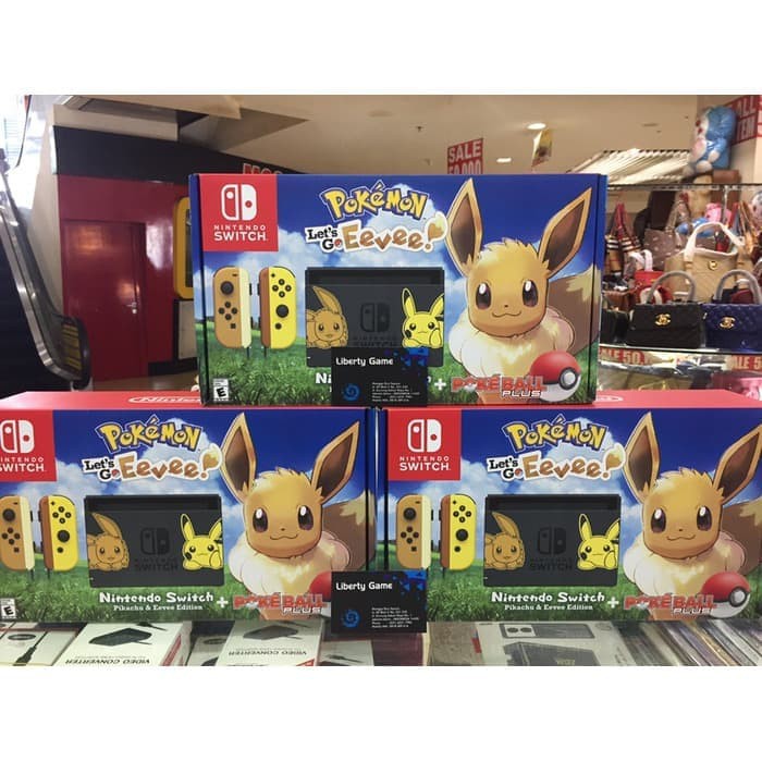 Jual Mi. Nintendo Switch Limited Edition Pokemon Eevee Evee Eve Gen1V1 ...