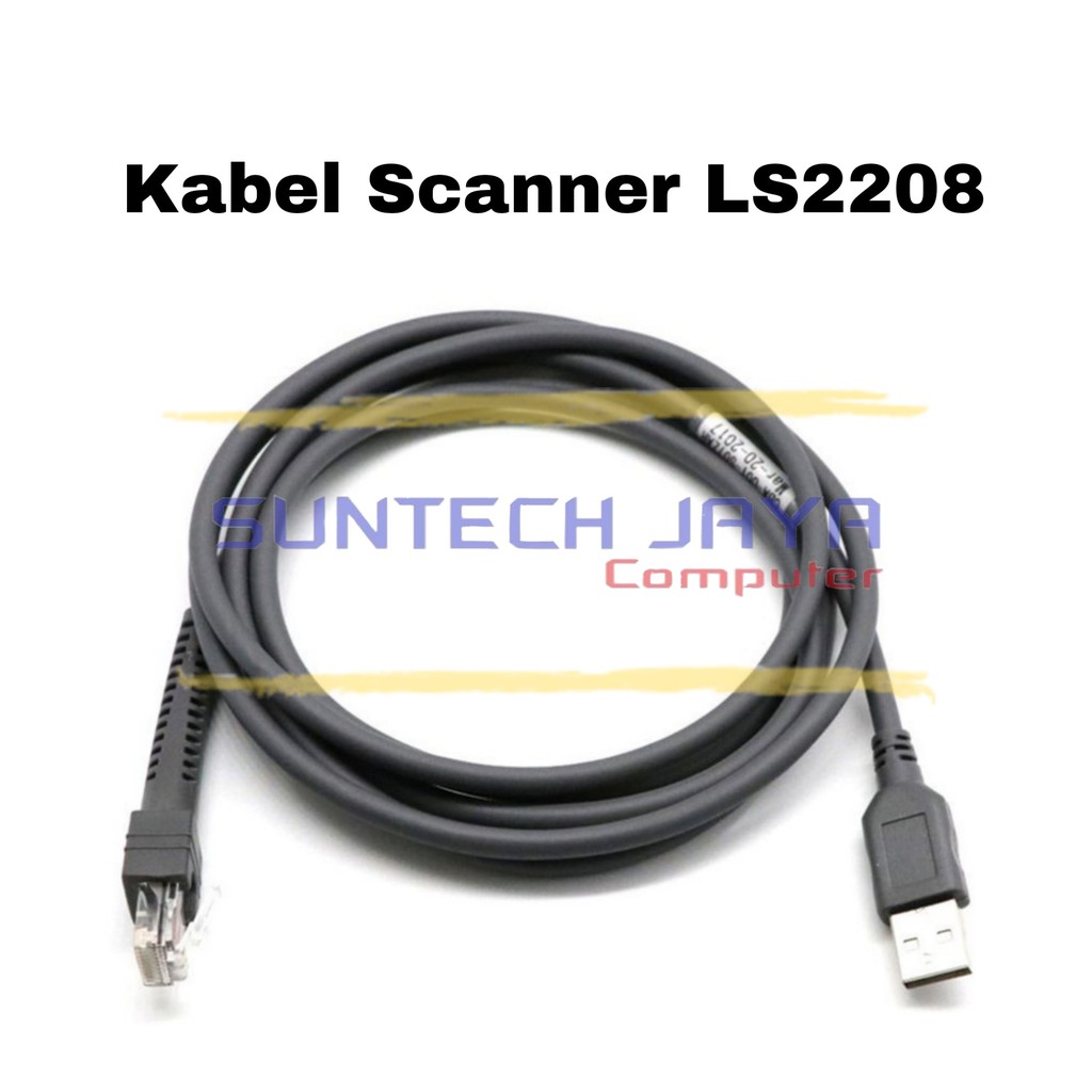 Jual KABEL USB BARCODE SCANNER SYMBOL LS-2208 | LS2208 | LS 2208 ...