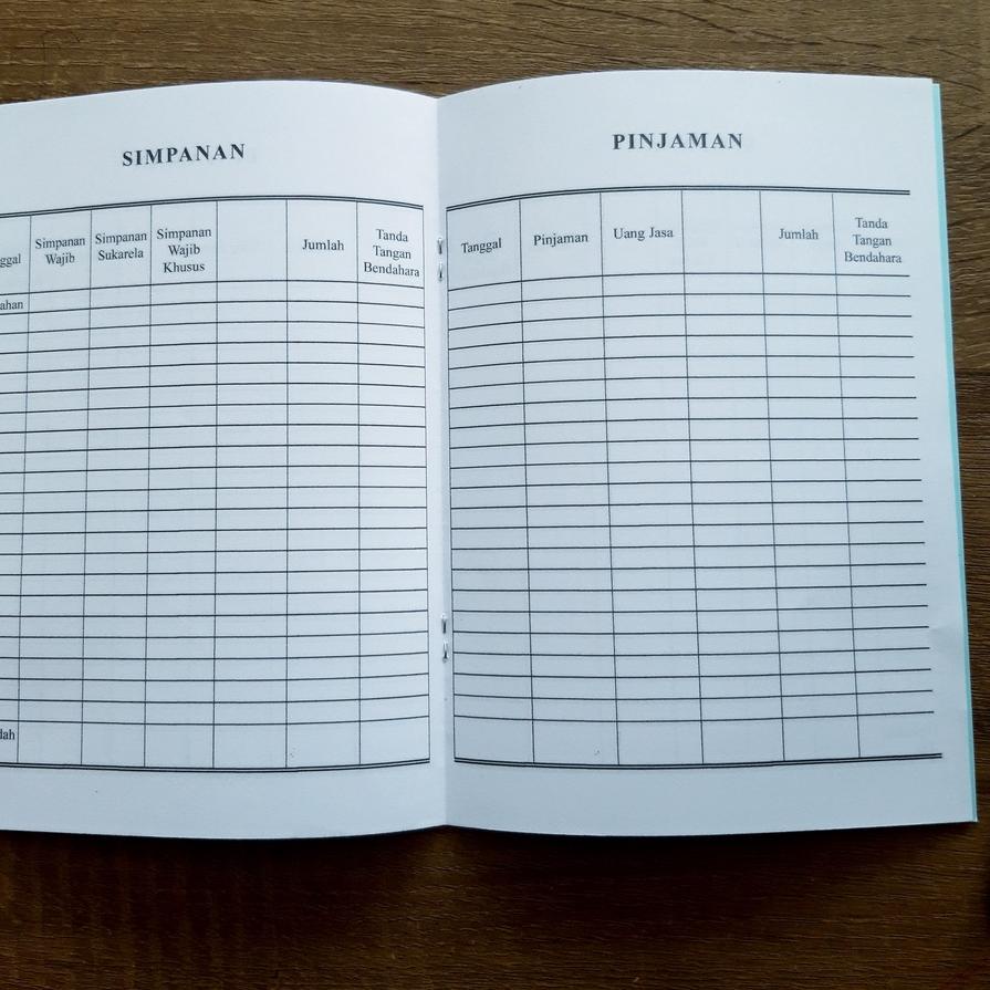 Jual ☣ BUKU TANDA ANGGOTA KOPERASI / BUKU SIMPANAN PINJAMAN ㄽ | Shopee ...