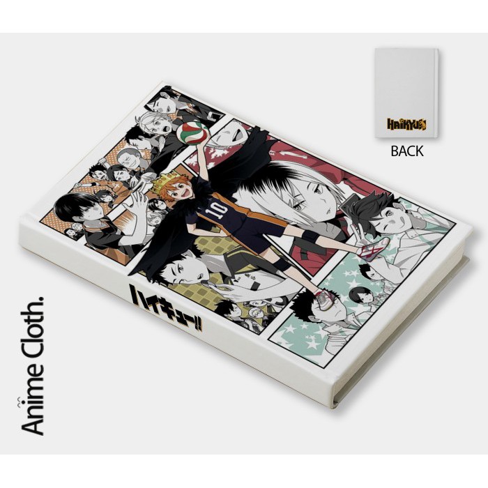 Jual Buku Haikyuu Anime Custom Nama Notebook Catatan Diary Planner ...