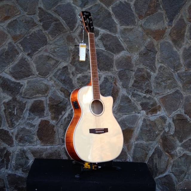 Jual Gitar Akustik Cort GA FF Natural | Original Bergaransi | Shopee ...