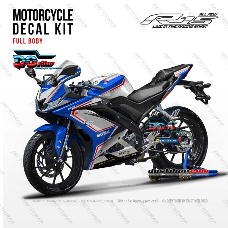Jual Decal Striping Full Body R15 V3 MV Agusta DG Stiker | Shopee Indonesia