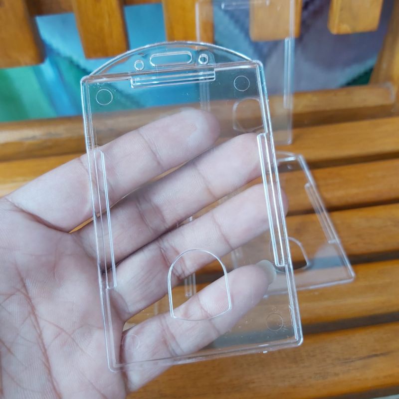 Jual Card Holder Plastik Bening | Kualitas Terbaik | Shopee Indonesia