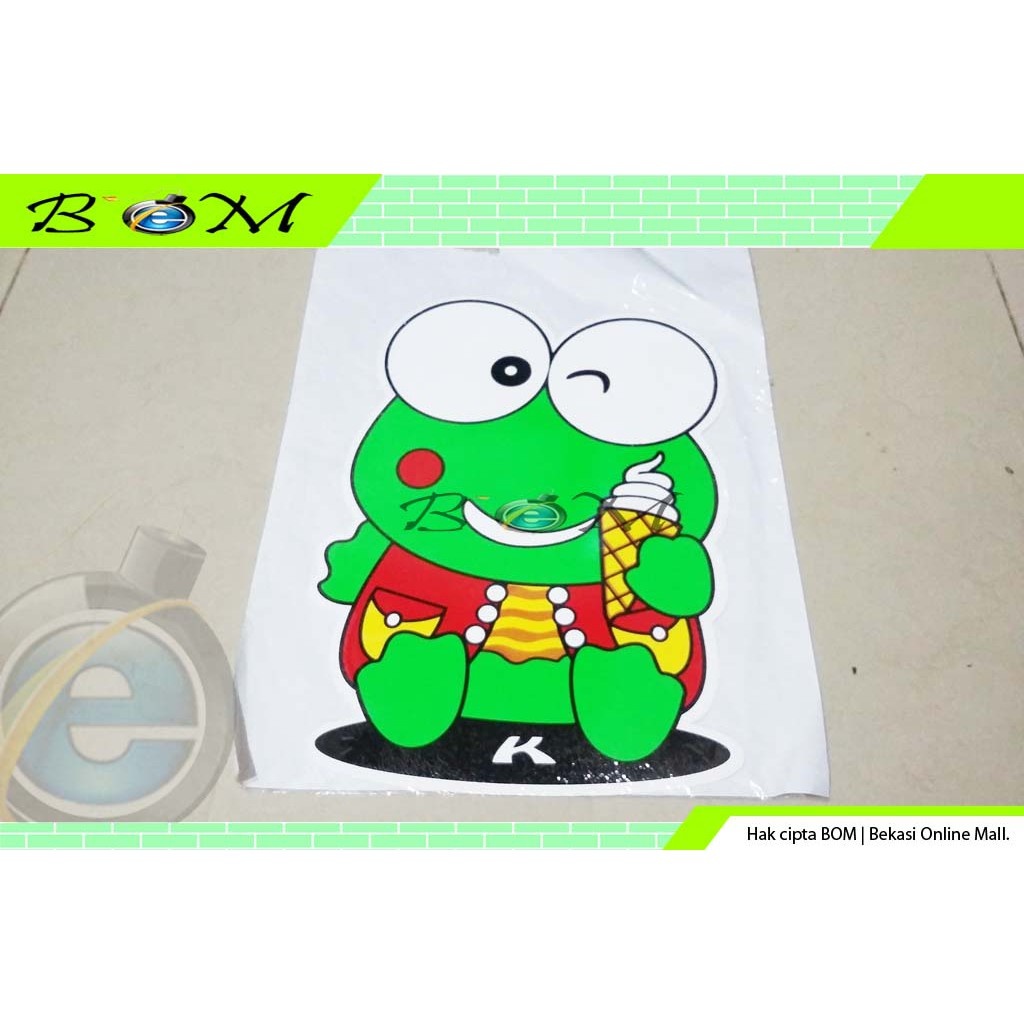 Jual sticker stiker gambar cartoon kartun keropy keropi kodok katak m2 ...
