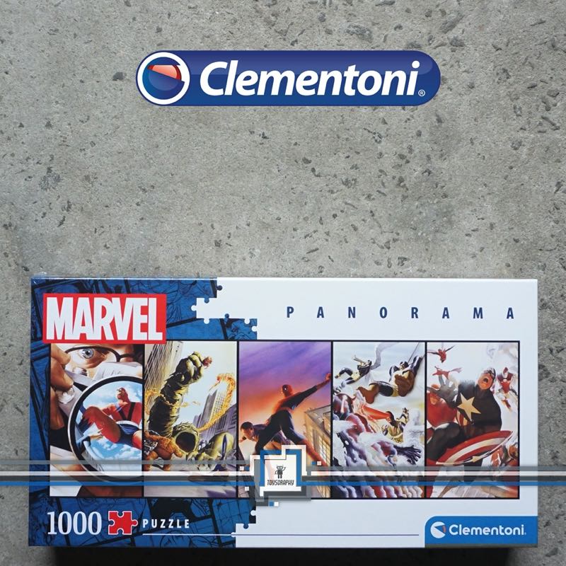Jual Clementoni Puzzle MARVEL AVENGERS Panorama 1000 pcs Jigsaw ...
