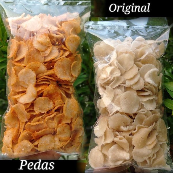 Jual Moring Pedas Morang Moreng 500Gr / Keripik Cimol Kering - Cimoring ...