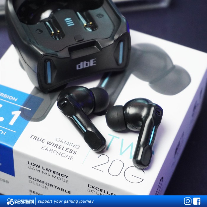 Jual dbE TWS20G Bluetooth TWS Earphone with Gaming Mode - TWS 20G TWS ...