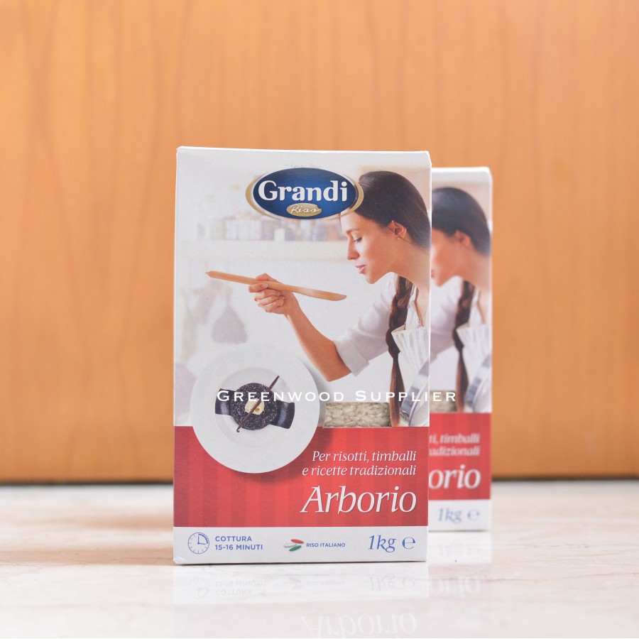 Jual Grandi Riso Arborio Rice / Nasi Risotto - 1KG [PREMIUM ITALY ...