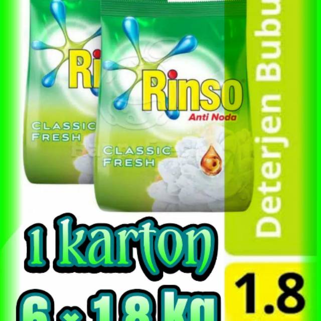 Jual PROMO!!RINSO ANTI NODA 1.8 kg (satu dus isi 6) | Shopee Indonesia