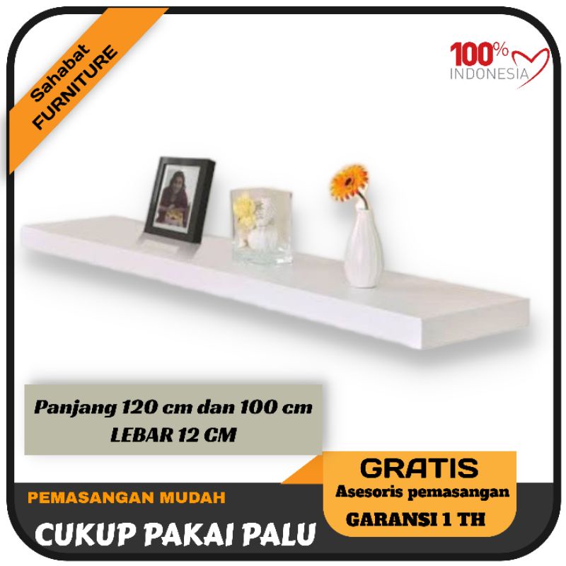 Jual Papan rak dinding 100 cm dan 120 cm | Shopee Indonesia