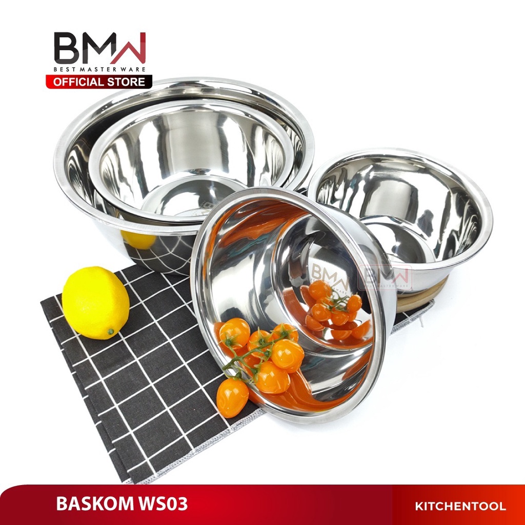 Jual BMW Kitchen Ware - Baskom Tebal Premium Wadah Makanan Tempat Cuci ...