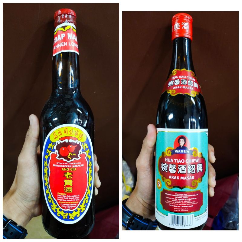 Jual Angciu / Arak Masak Penyedap Masakan 600ml (DIPINDAH KE BOTOL ...