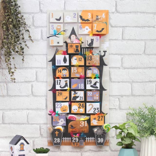 Jual Advent Calendar (Halloween Party) Papercraft | Shopee Indonesia