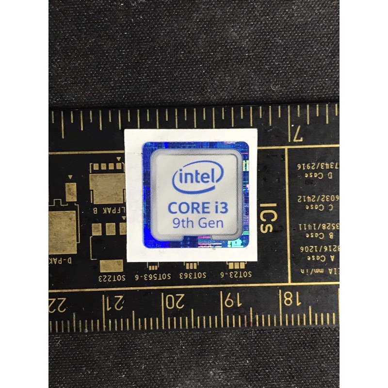 Jual Sticker stiker logo intel Core i3 9th gen ori | Shopee Indonesia