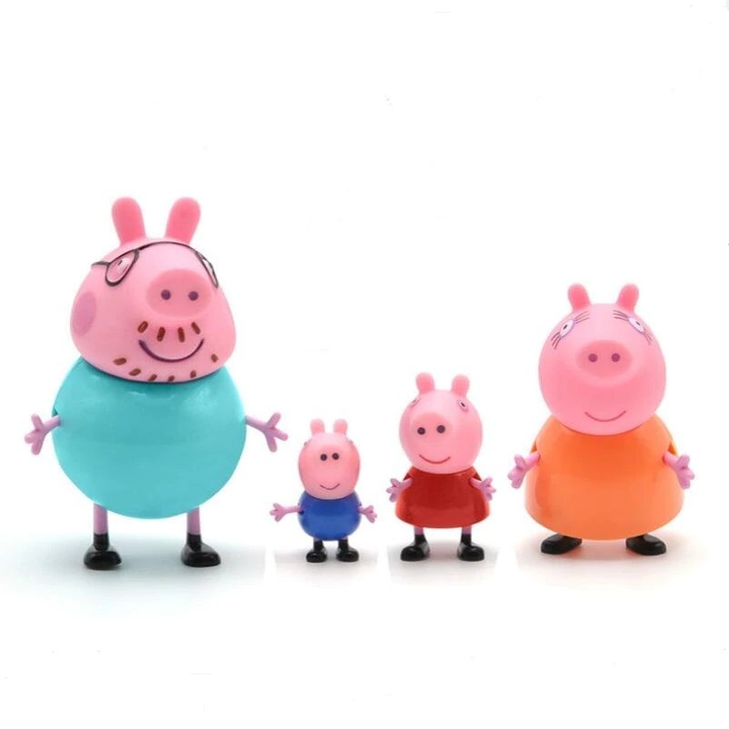 Jual [PO] New Peppa Pig Little Girl George Family 4 Piece Combination ...