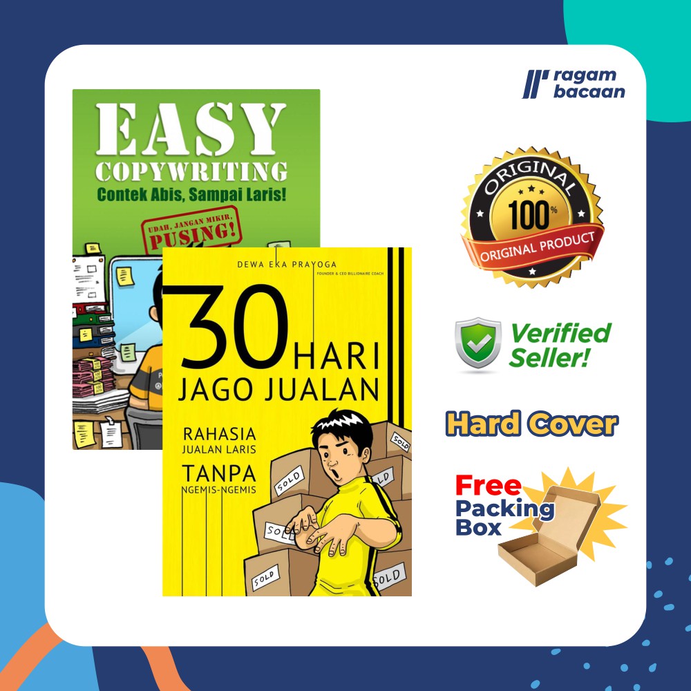 Jual Paket 2 Buku !! 30 Hari Jago Jualan & Easy Copywriting Dewa Eka ...