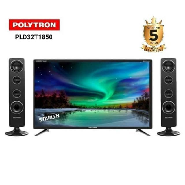 Jual POLYTRON LCD LED TV PLD 32T1850 32 T 1850 IN INCH " TELEVISI ...
