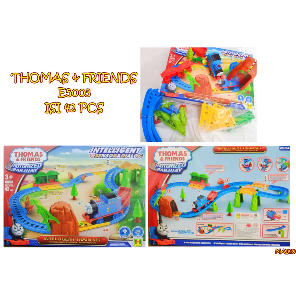Jual MAI239 MAINAN THOMAS AND FRIENDS E5003 ISI 42 PCS INTELLIGENT ...
