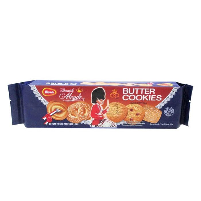 Jual Monde Butter Cookies 90gr - Kukis Mentega | Shopee Indonesia