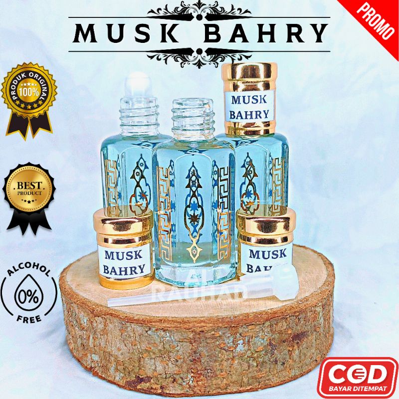 Jual PARFUM SHOLAT/MUSK BAHRY 12ML/100% ORIGINAL AROMA TIMUR TENGAH ...