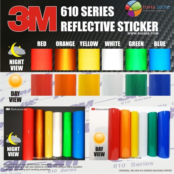 Jual Terlaris 3M 610 Reflective Sticker 48 120 cm | Shopee Indonesia