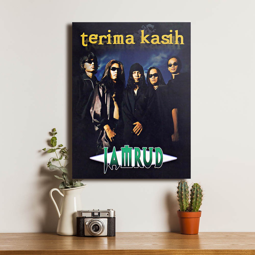 Jual Jamrud Rock Band Poster Kayu Hiasan Dinding Dekorasi Siap Pasang ...