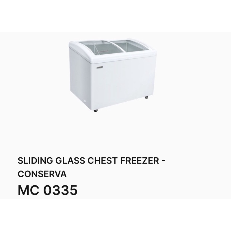 Jual Promo Sliding Glass Freezer Modena tipe MC-0335 ( 336 liter ) | Shopee Indonesia
