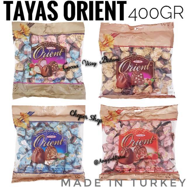 Jual Cokelat Tayas Orient Chocolate 400gram / Coklat Tayas Orient 400gr ...