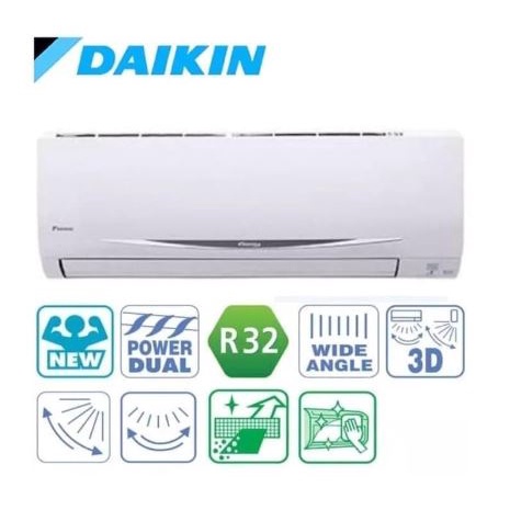 Jual AC DAIKIN FTC20NV14 3/4PK + PASANG (Depok dan sekitarnya) | Shopee ...