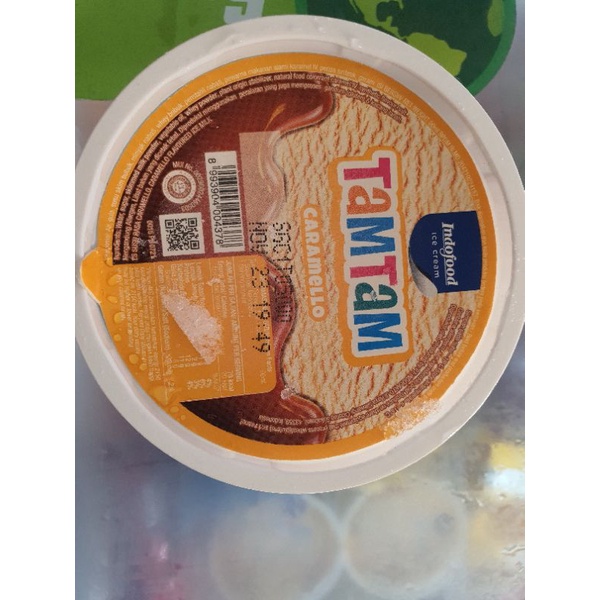 Jual Tam-tam es cream Rp 5.000 rasa caramelo dari indofood | Shopee ...