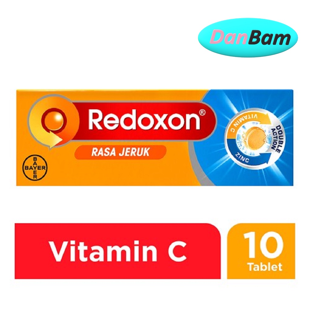 Jual Redoxon CDR Berocca Fortos Vitamin C, D & Zinc Rasa Jeruk ...