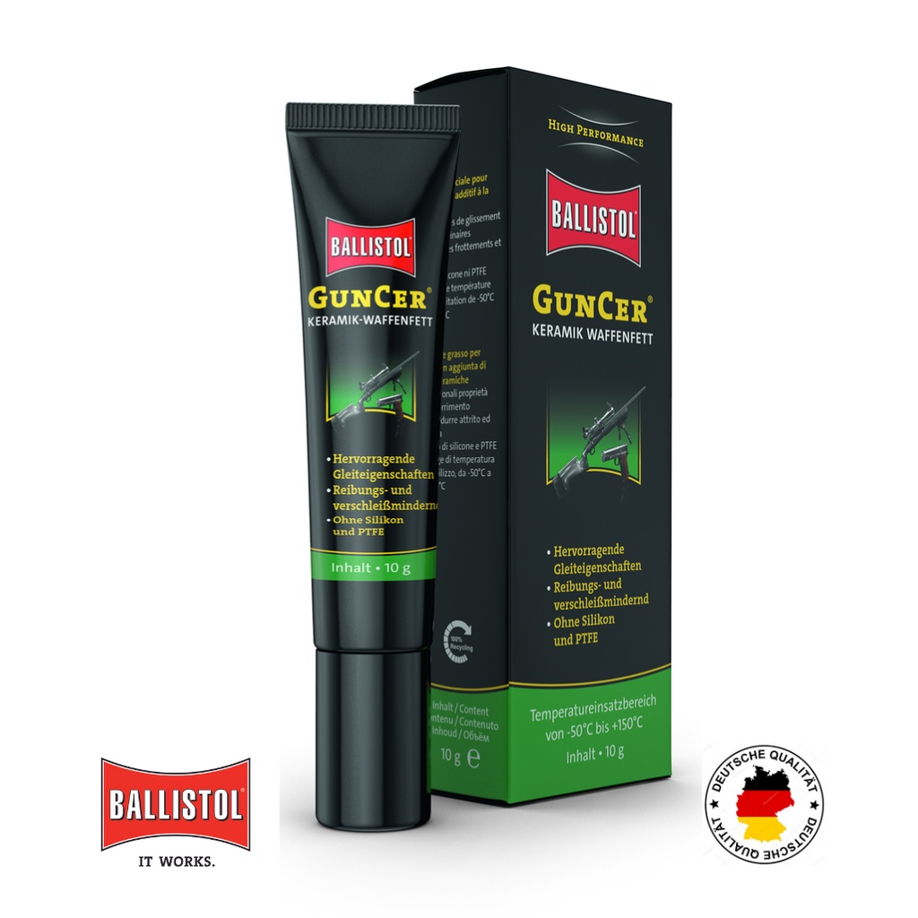 Jual 23770 BALLISTOL GUNCER CERAMIC GUN GREASE 10 GR | PELUMAS SENJATA ...