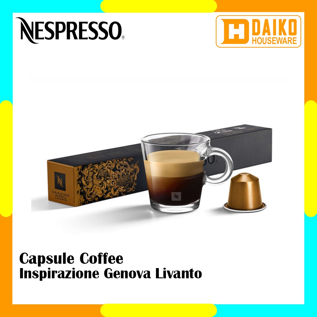 Jual Capsule Nespresso Ispirazione Genova Livanto Original Nestle 1 ...