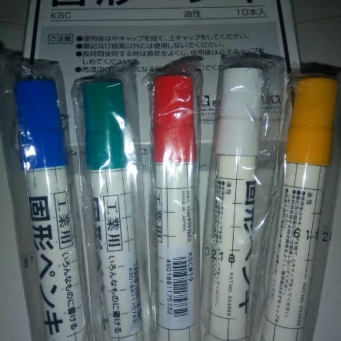 Jual STM | PROMO SAKURA STEEL SOLID MARKER | Shopee Indonesia