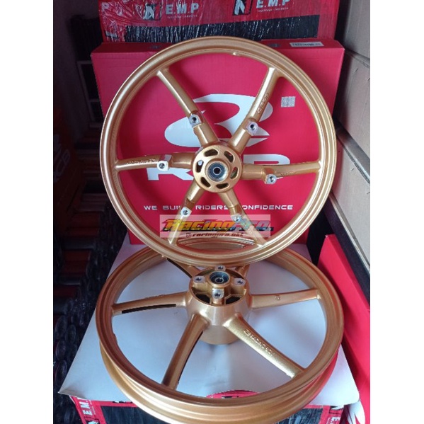 Jual VELG RACING RCB HONDA SONIC 150/ VELG RACING BOY SP 522 GOLD ...