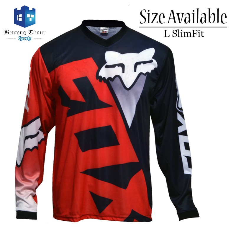 Jual Baju Sepeda FOX 01a / Baju Motor Cross | Shopee Indonesia