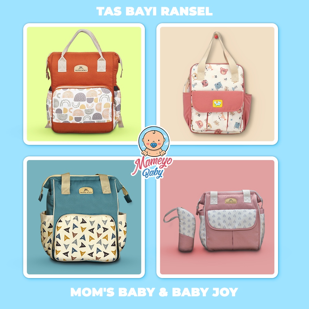 Jual Tas Bayi Ransel Moms Baby / Baby Joy / Snobby | Shopee Indonesia