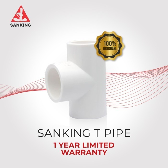 Jual Flowcolour Tee / T Pipa Pipe U - PVC by Sanking / San king | Shopee Indonesia
